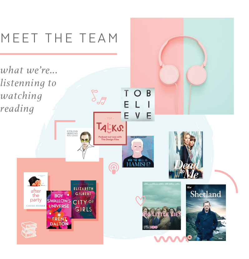 Meet the Team | What we're listening to, watching & reading – Love Mae AU
